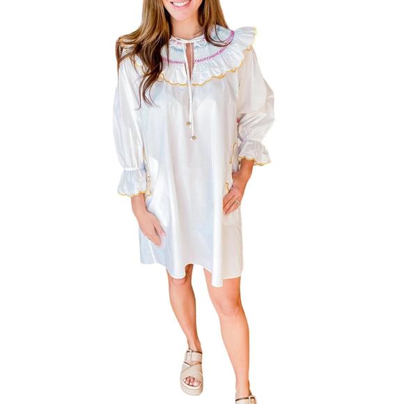 Flora Bea Nyc | Dresses | New Flora Bea Cheri Dress In Cream | Poshmark